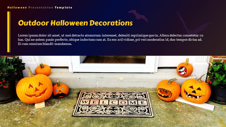 Hello! Halloween Simple Google Templates