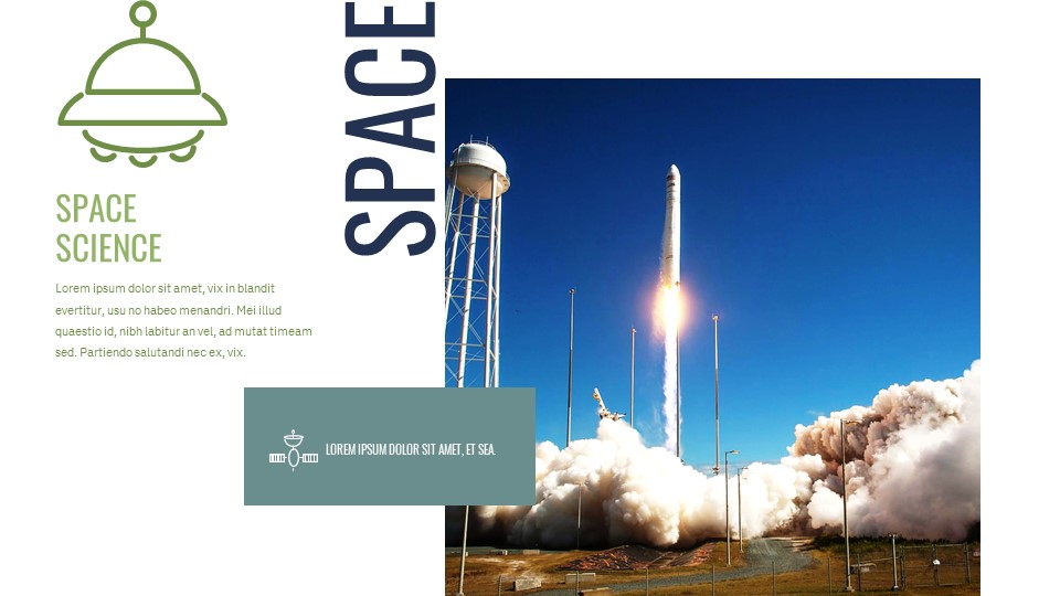 Space Science Simple Google Templates