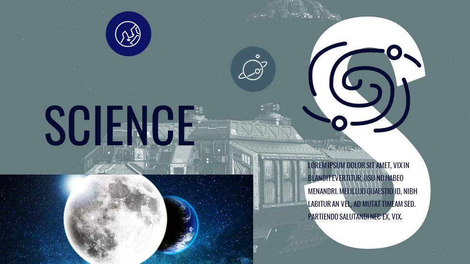 Space Science Simple Google Templates