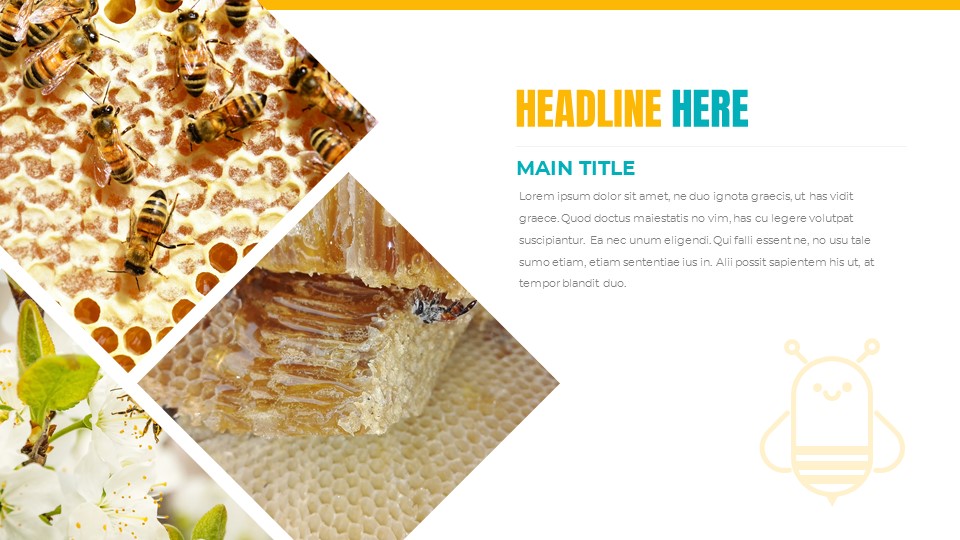 Honeybee Creative Google Slides|Nature