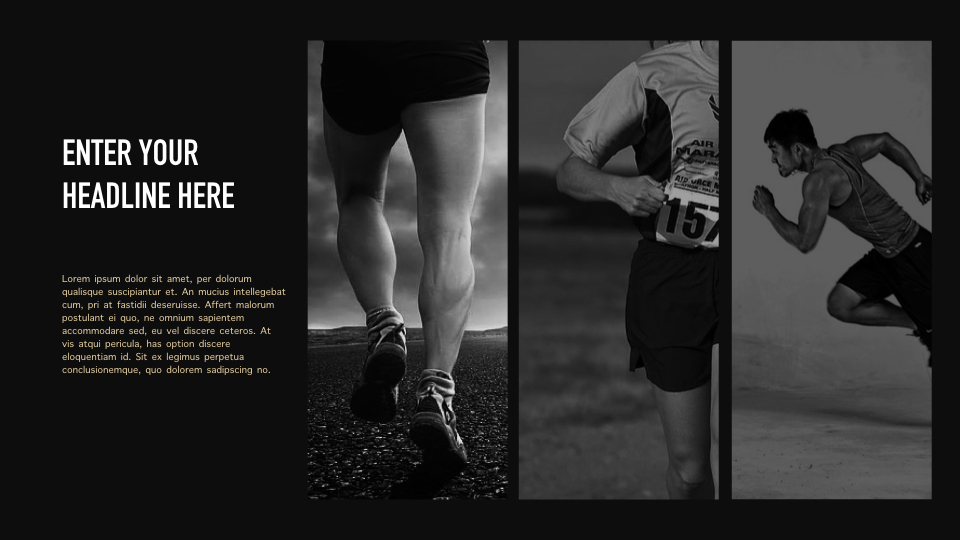 Talk about Running Keynote Presentation Template