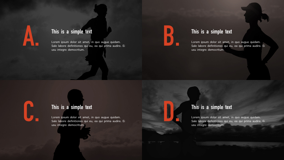 Talk about Running Keynote Presentation Template