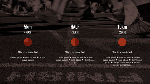 Talk about Running Keynote Presentation Template