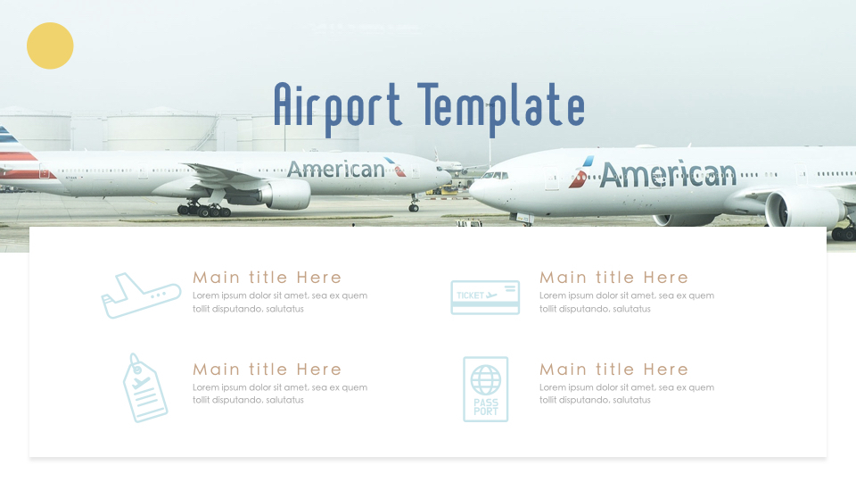 Airport Keynote PowerPoint