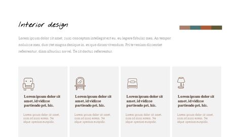 Interior Design Creative Google Slides