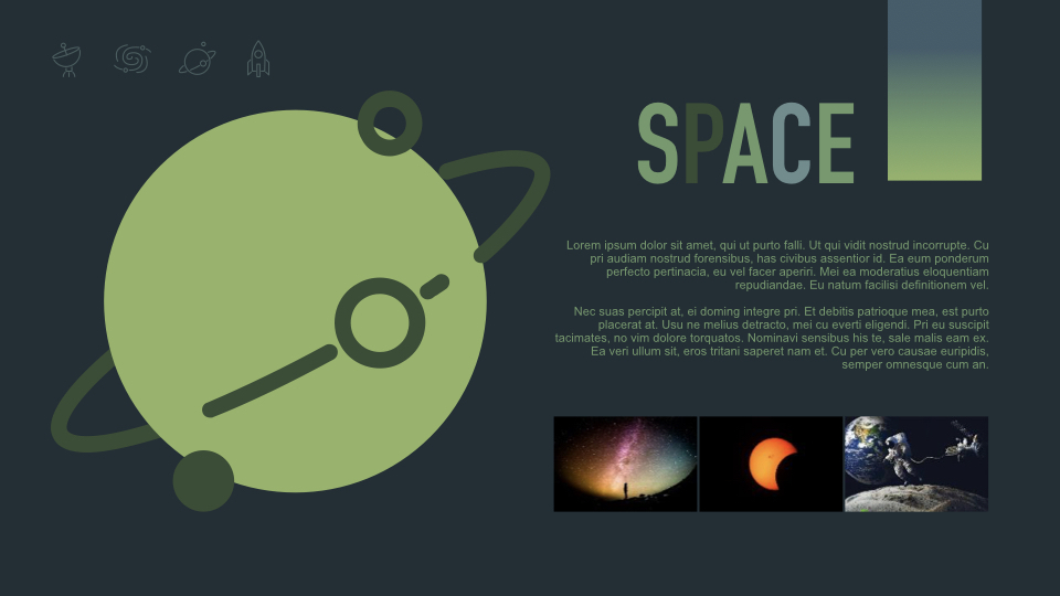 Space Science Keynote PowerPoint|Business