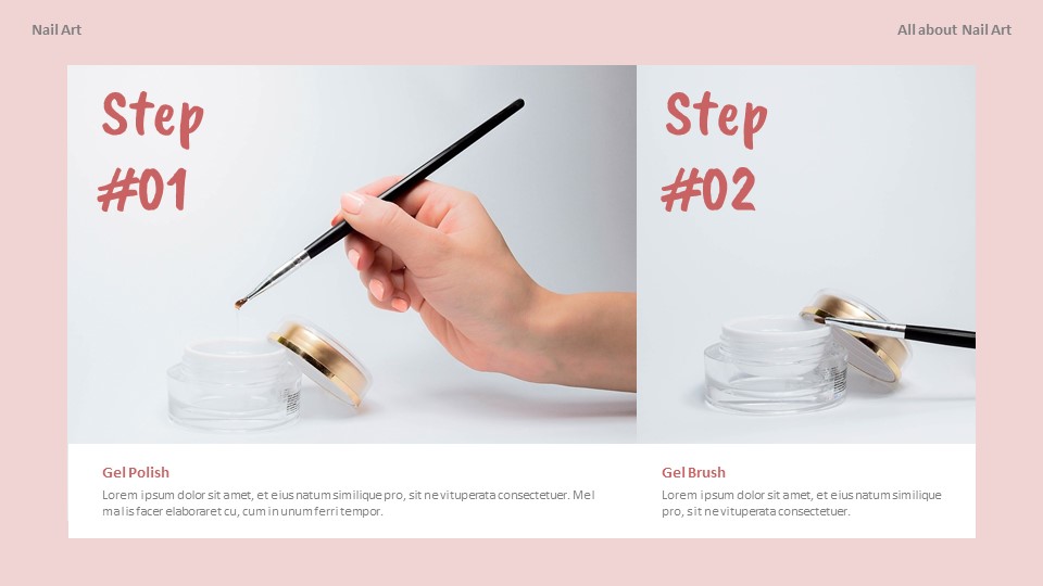 All About Nail Art Google Slides to PowerPoint