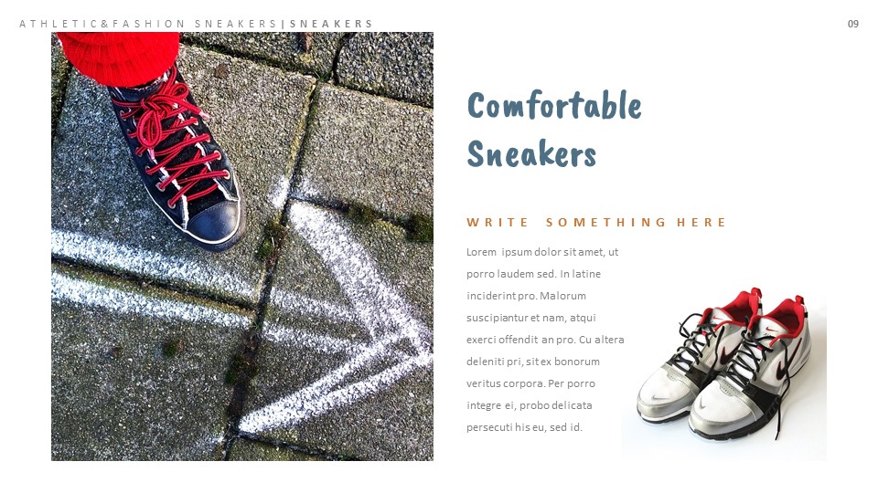 What’s your favorite sneakers? Easy Google Slides|Fashion