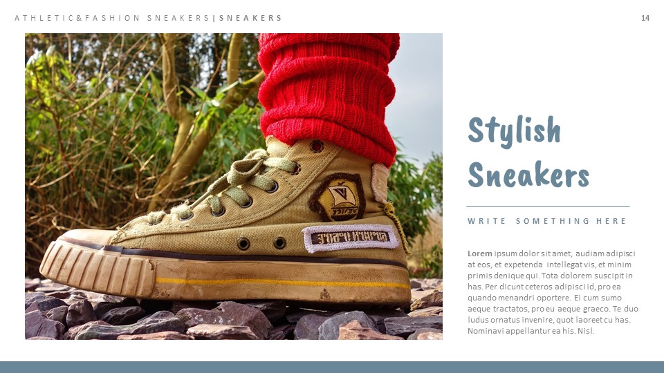 What’s your favorite sneakers? Easy Google Slides|Fashion