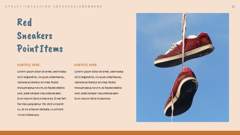 What’s your favorite sneakers? Easy Google Slides|Fashion
