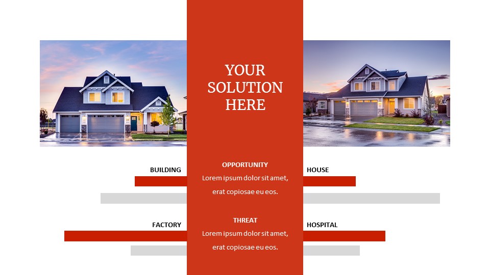 Real Estate Easy Google Slides Template|Housing