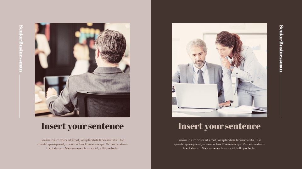 Senior Businessman Google Slides Themes for Presentations