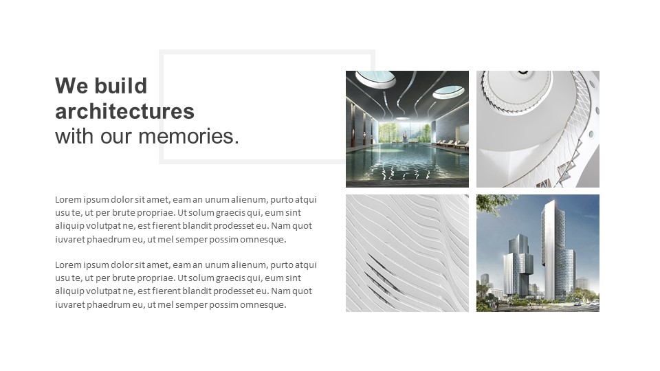 Architecture & Interior Google Presentation Slides