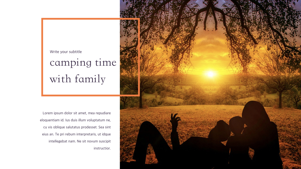 Family Trip Keynote PowerPoint|Education