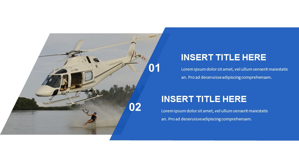 Helicopter Simple Google Slides