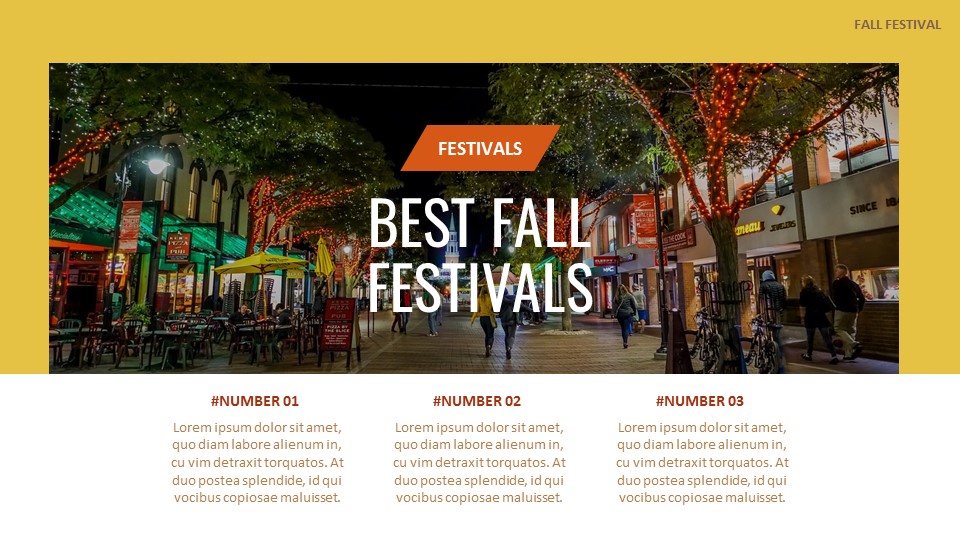 Special Fall Festivals Google Slides Themes & Templates