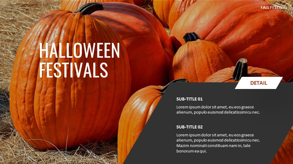 Special Fall Festivals Google Slides Themes & Templates