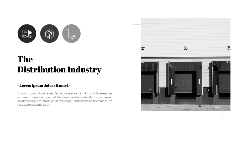 The Distribution Industry Google PPT Templates