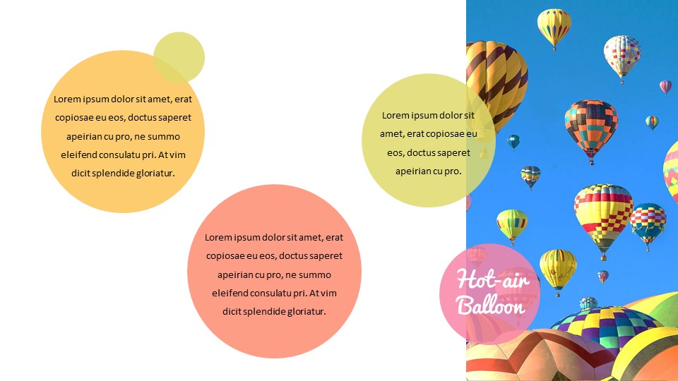 Hot-air Balloon Google Slides Templates
