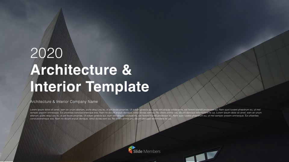 Architecture & Interior Simple Keynote Template