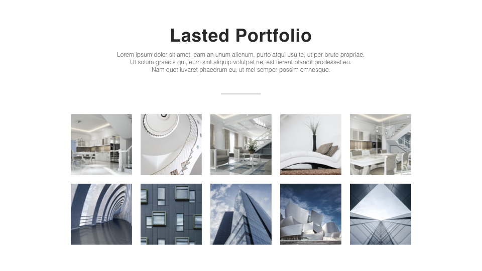 Architecture & Interior Simple Keynote Template