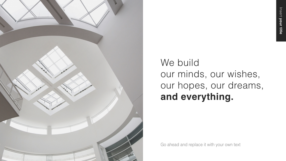 Architecture & Interior Simple Keynote Template