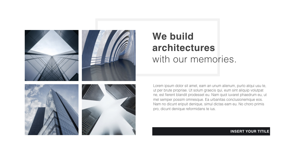 Architecture & Interior Simple Keynote Template