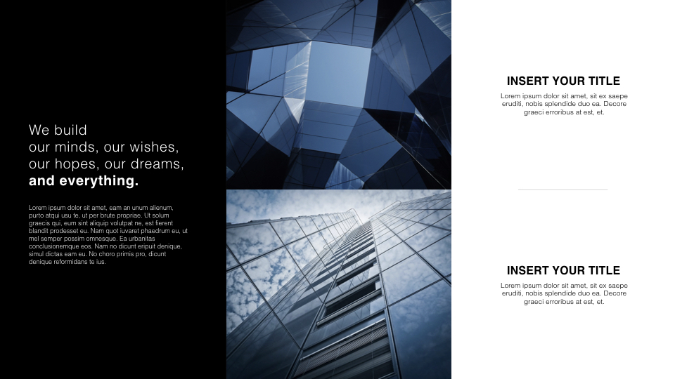 Architecture & Interior Simple Keynote Template