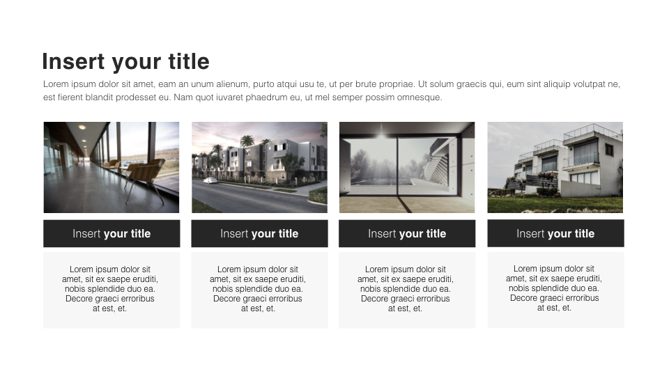 Architecture & Interior Simple Keynote Template