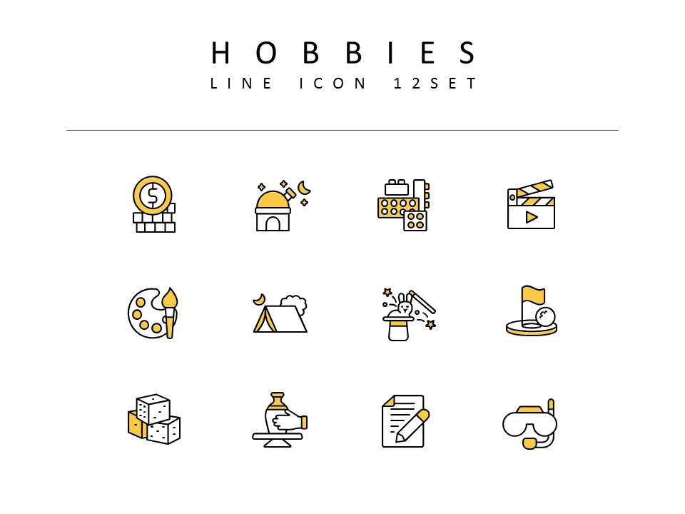 Hobbies Icons