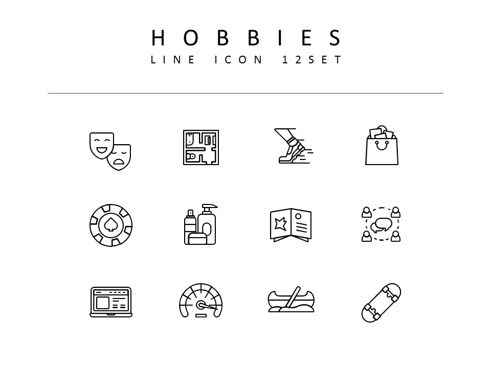 Hobbies Vector Images