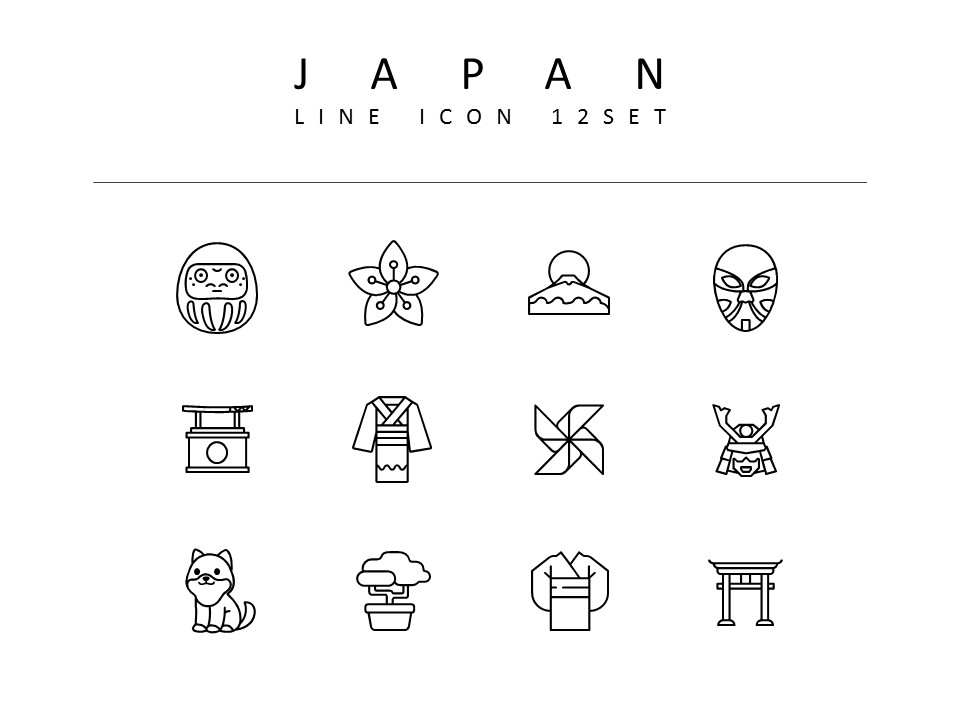 Japan Vector Images|Icon|Diagram