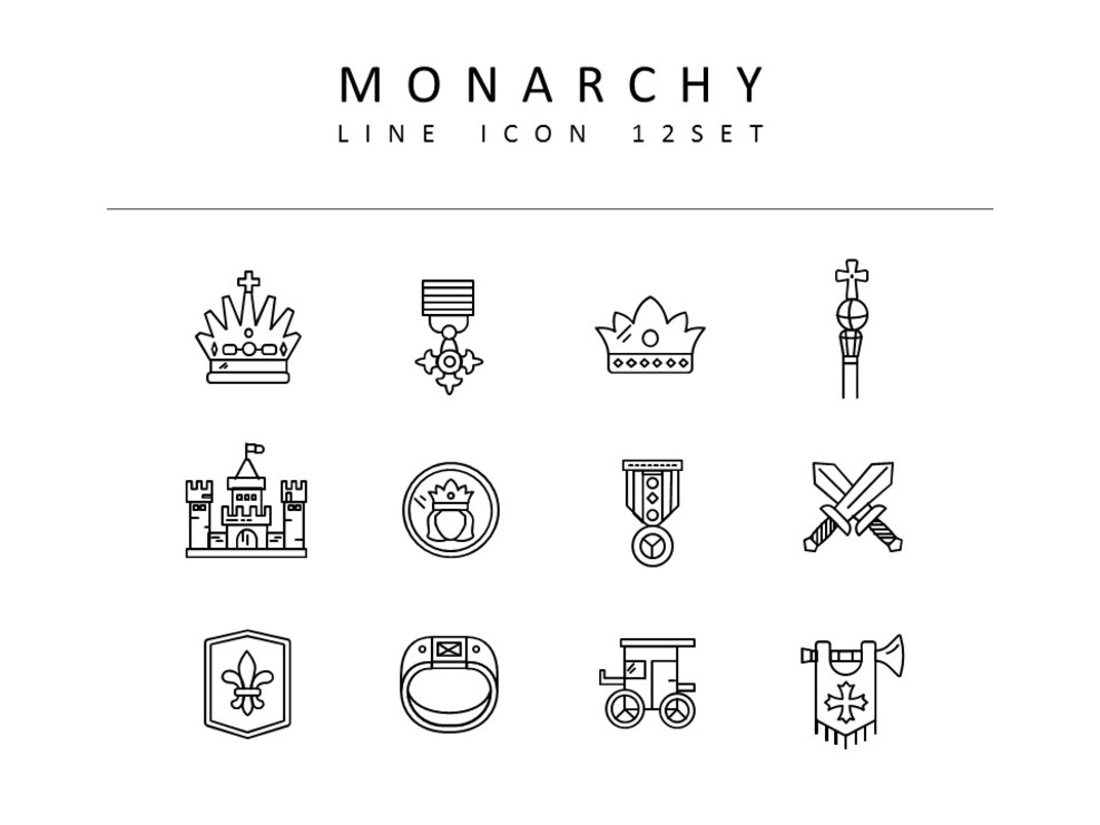 monarchy icons