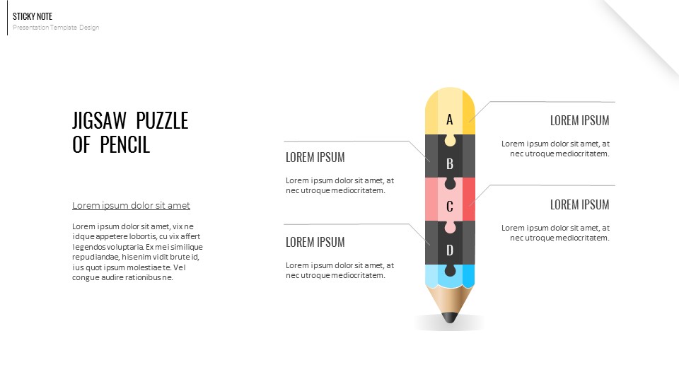 Sticky Note Google PPT Templates