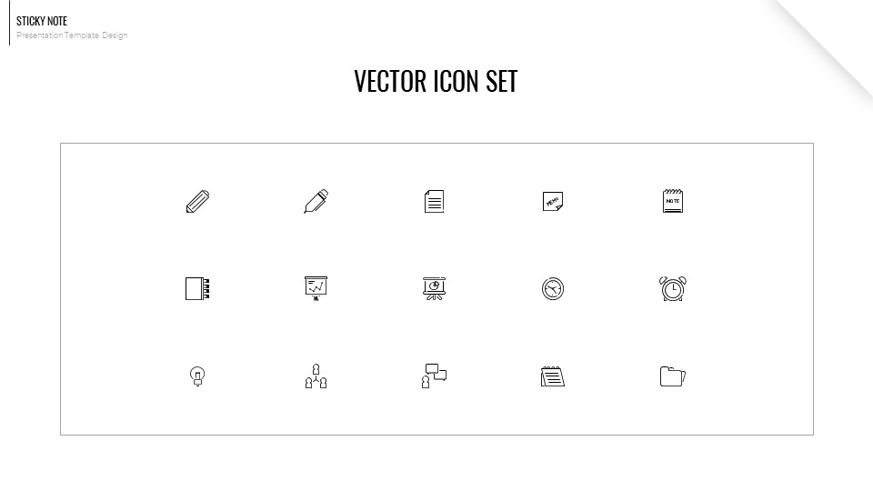 Sticky Note Google PPT Templates