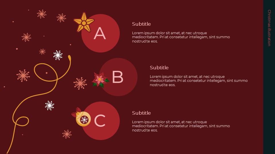 Christmas Illustration Google Slides