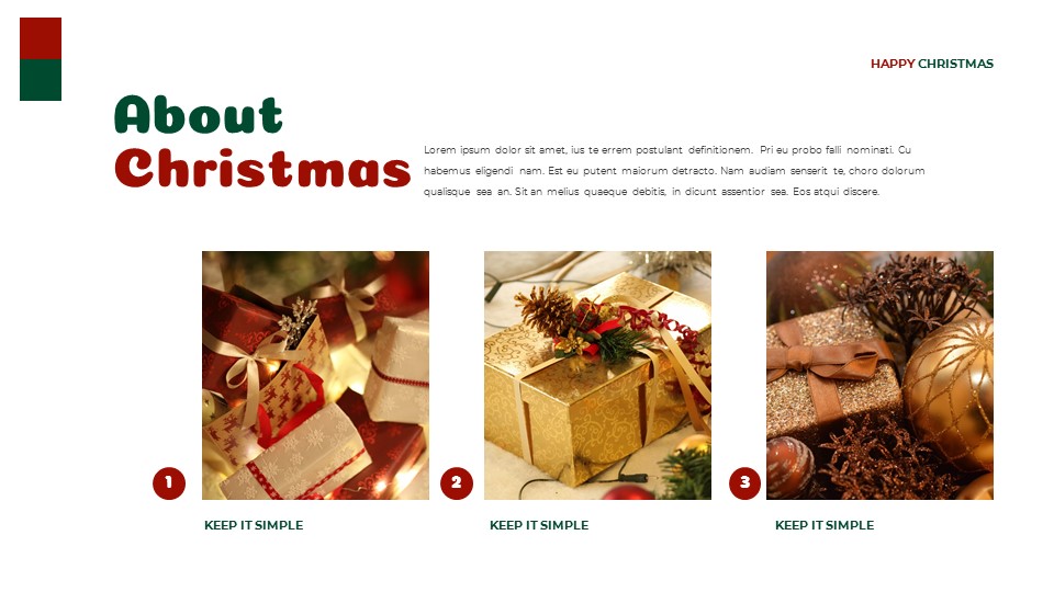 Christmas Present Google Slides Templates for Your Next Presentation