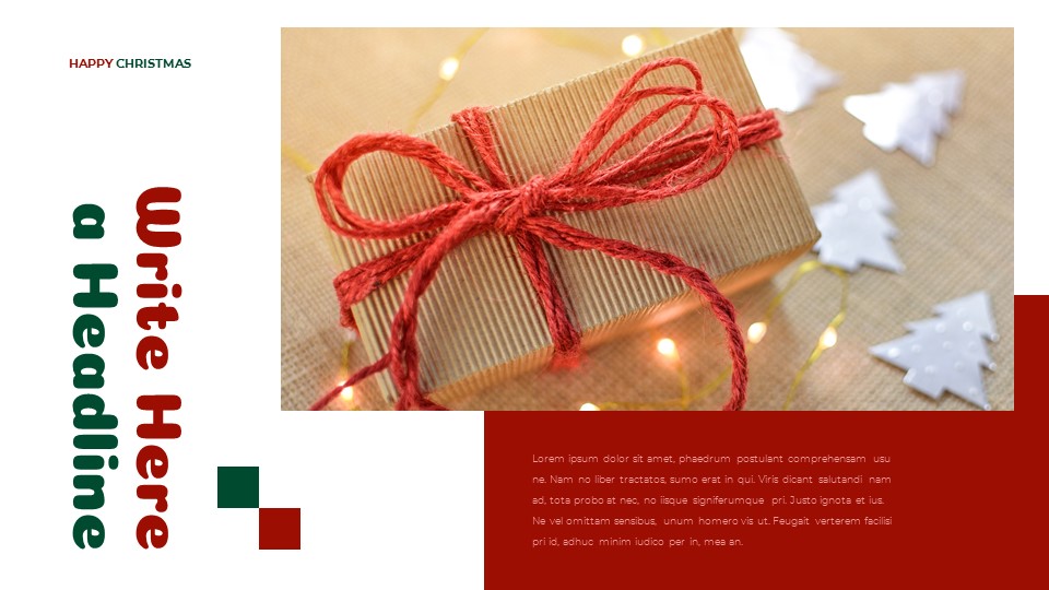 Christmas Present Google Slides Templates for Your Next Presentation