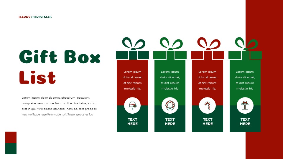 Christmas Present Google Slides Templates for Your Next Presentation