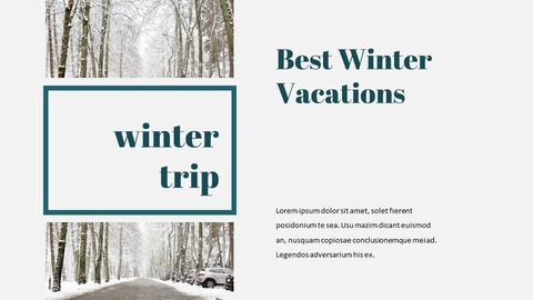 Winter Trip Google Slides mac|Travel