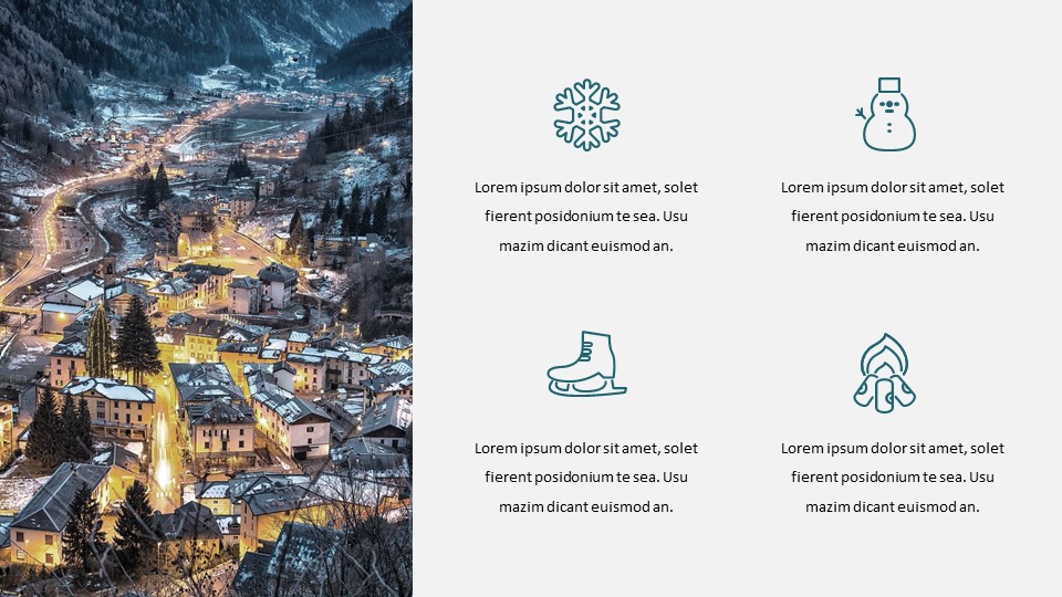 Winter Trip Google Slides mac|Travel