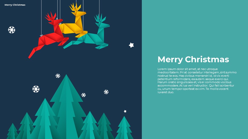 Christmas Toy Simple Google Slides