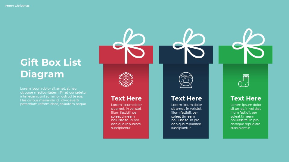 Christmas Toy Simple Google Slides