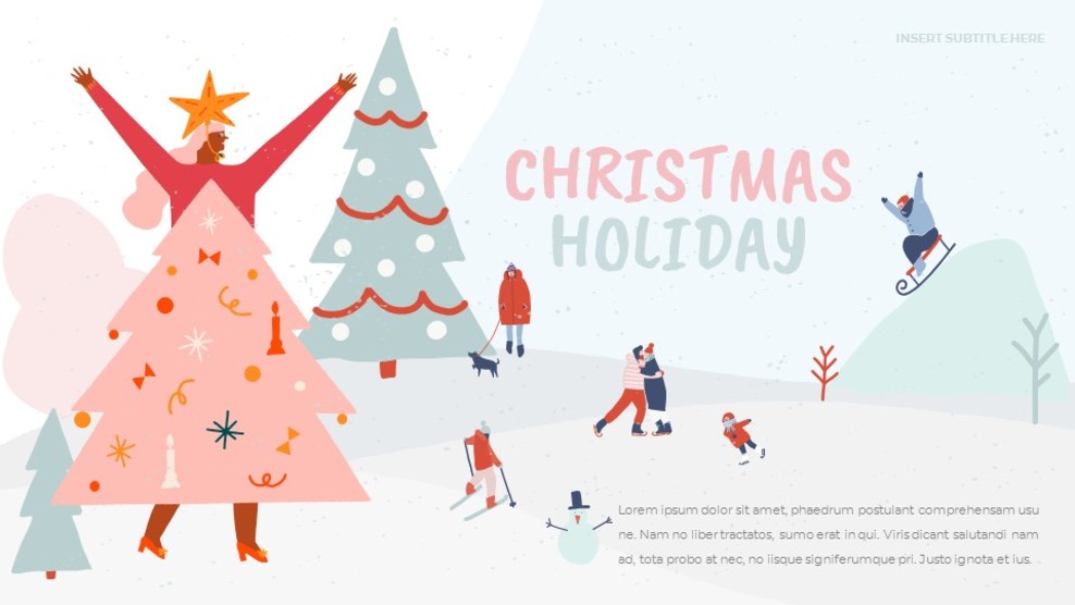 Merry Christmas Best Google Slides|Culture