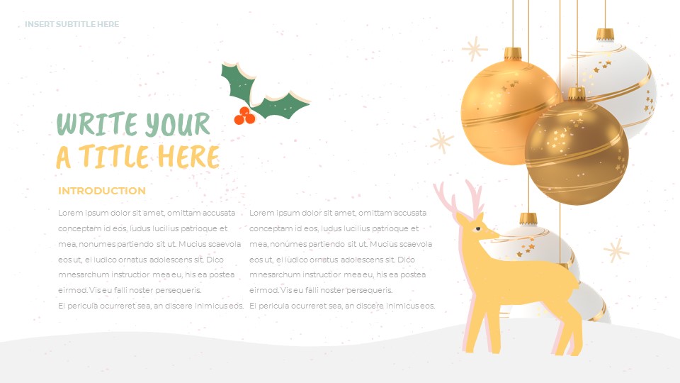 Merry Christmas Best Google Slides|Culture