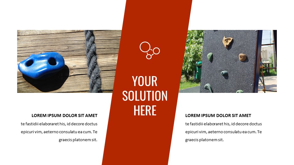 Motivated rock-climber Google Slides Themes