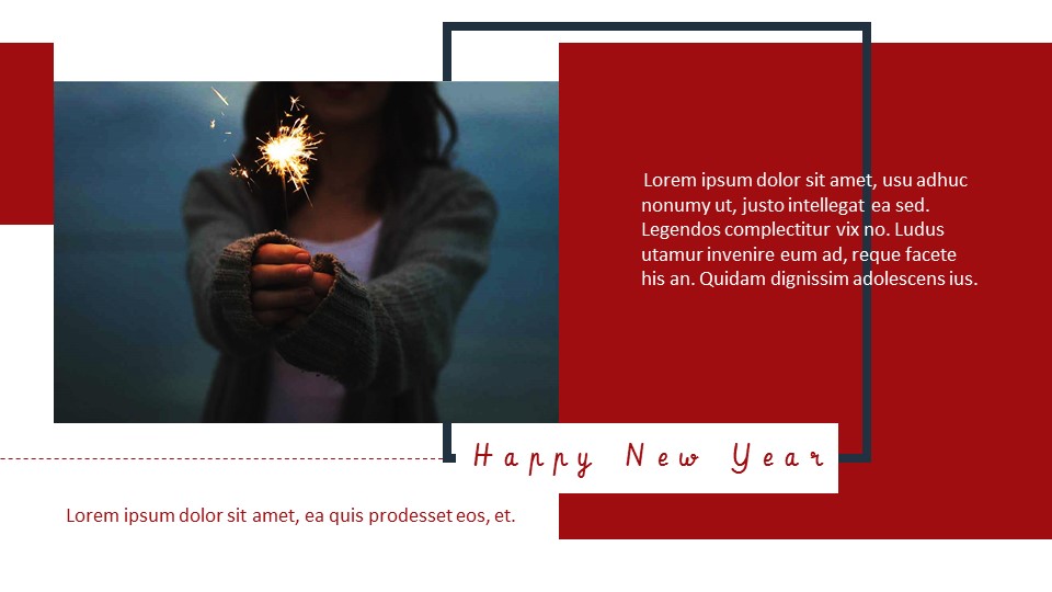 New Year Simple Google Templates