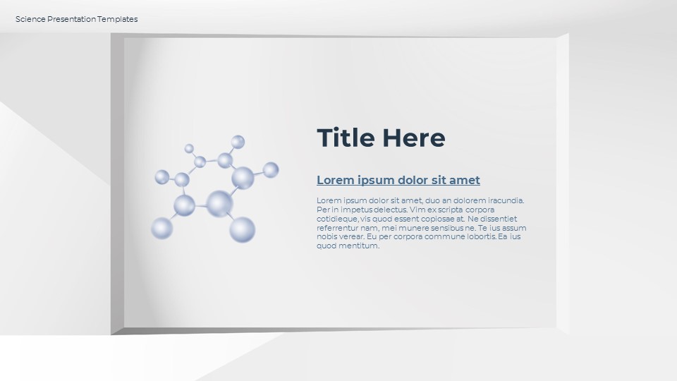 Science Simple Google Templates