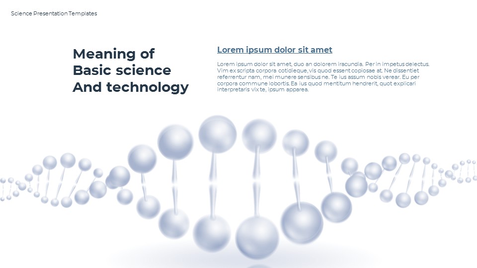 Science Simple Google Templates