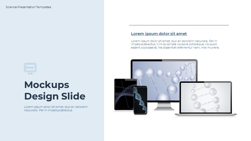 Science Simple Google Templates